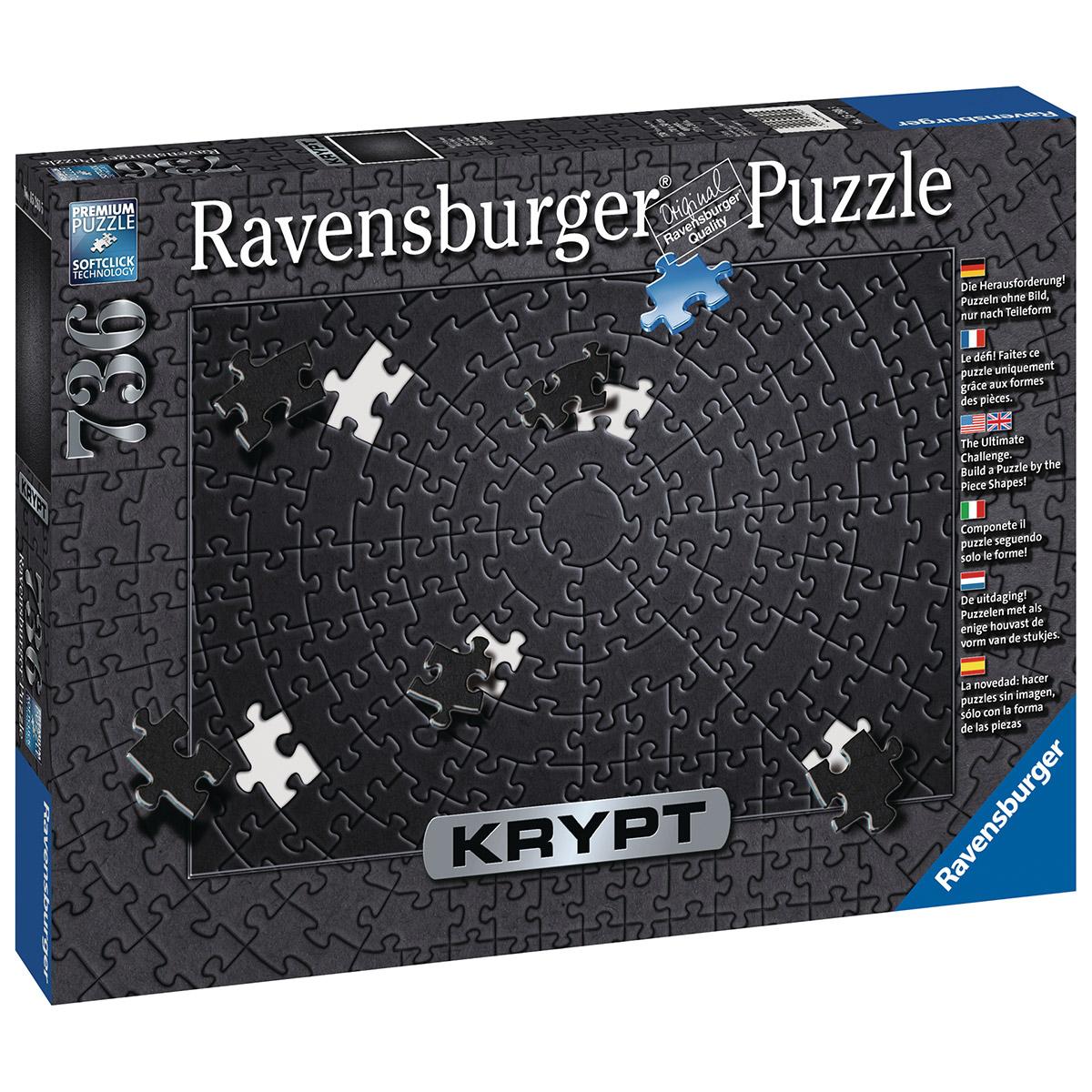 Krypt puzzle 736 pièces - Black - La Grande Récré