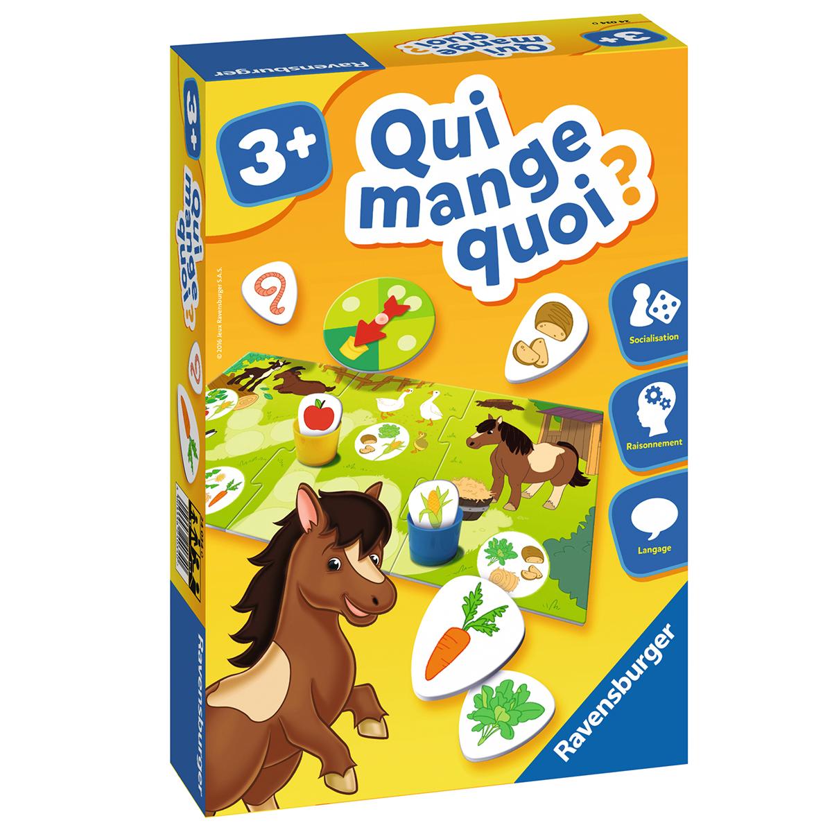 Jeu de découverte Qui mange quoi ? - La Grande Récré