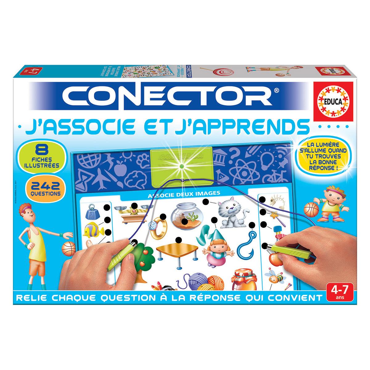 Conector j'associe et j'apprends - La Grande Récré