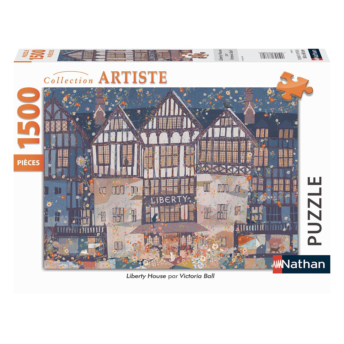 Puzzle Nathan 1500 Pièces - Liberty House - La Grande Récré