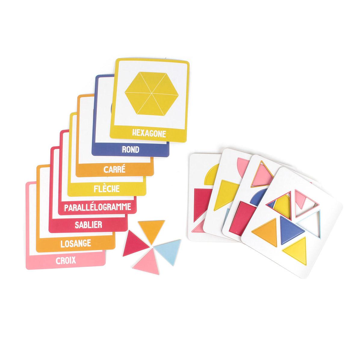 Cartes éducatives Les Formes Géométriques La Grande Récré