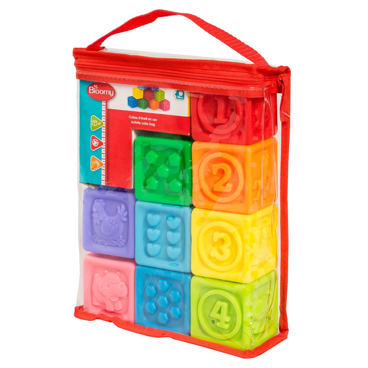 Sac Souple 9 Cubes d'éveil - La Grande Récré