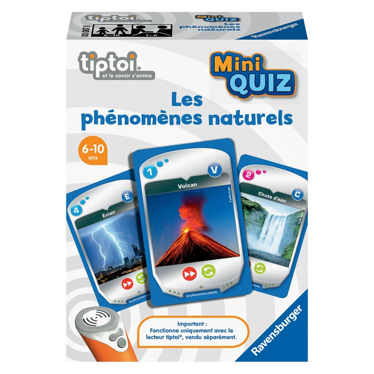 Tiptoi Mini Quizz - Les Phénomènes naturels - La Grande Récré