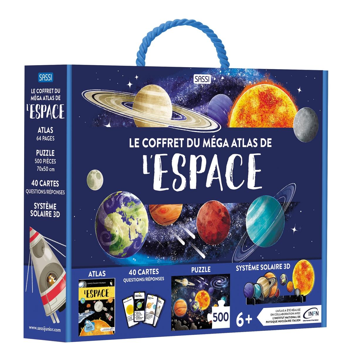 Coffret du Mega Atlas de l'Espace - La Grande Récré