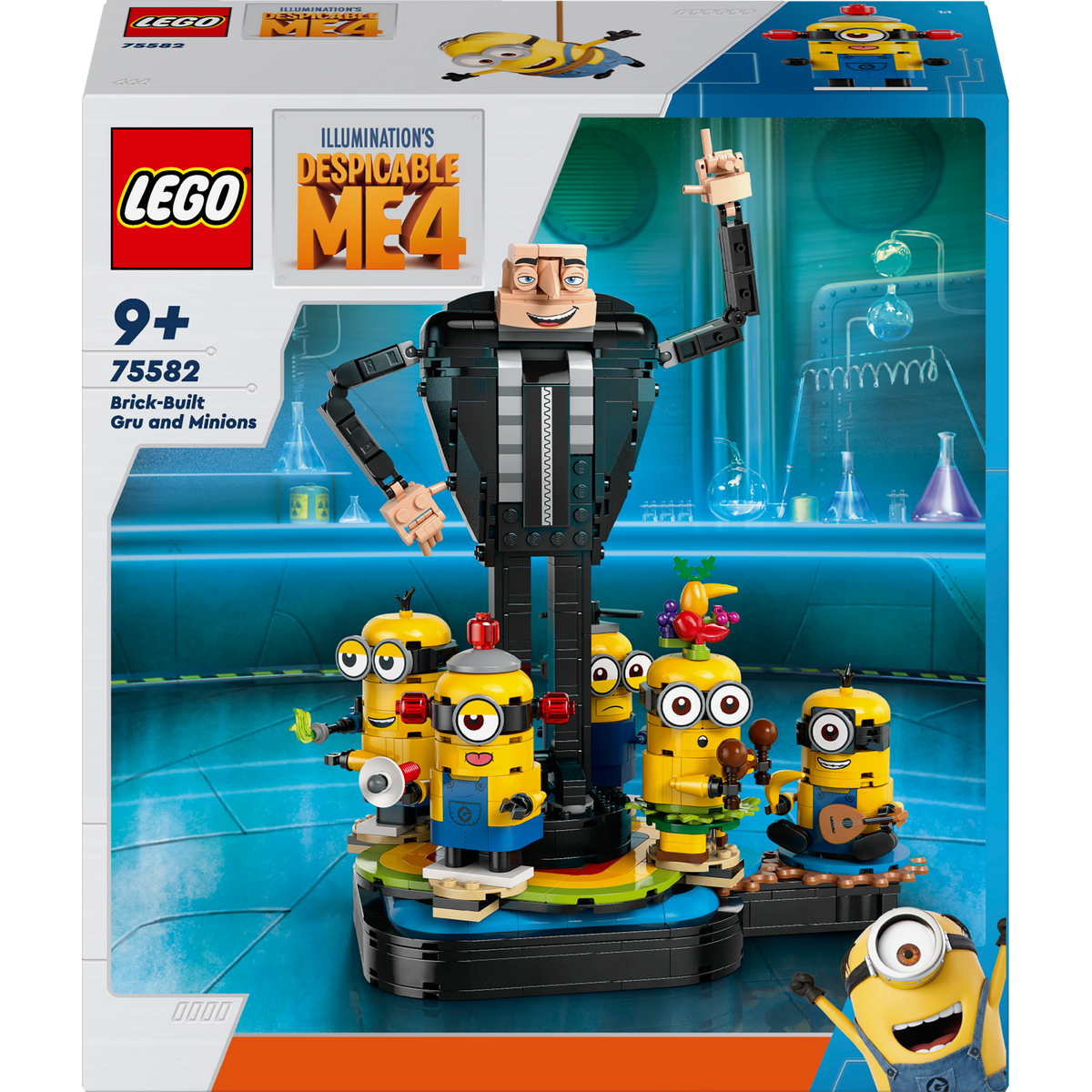 Gru et les Minions en briques Lego 75582 Moi Moche et méchants 4 - La ...