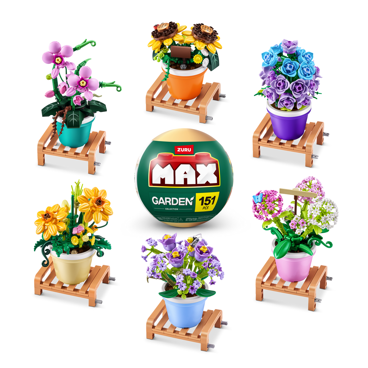 Garden plantes en pot - fleurs à construire MAX - La Grande Récré
