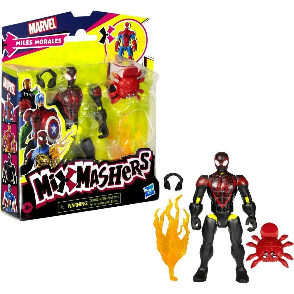 Figurine Miles Morales Mix Mashers Spiderman - La Grande Récré