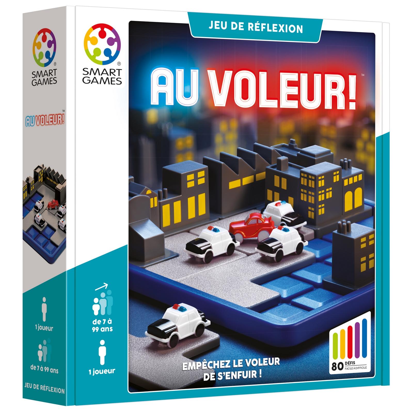 Au voleur 60 défis Smart Games - La Grande Récré
