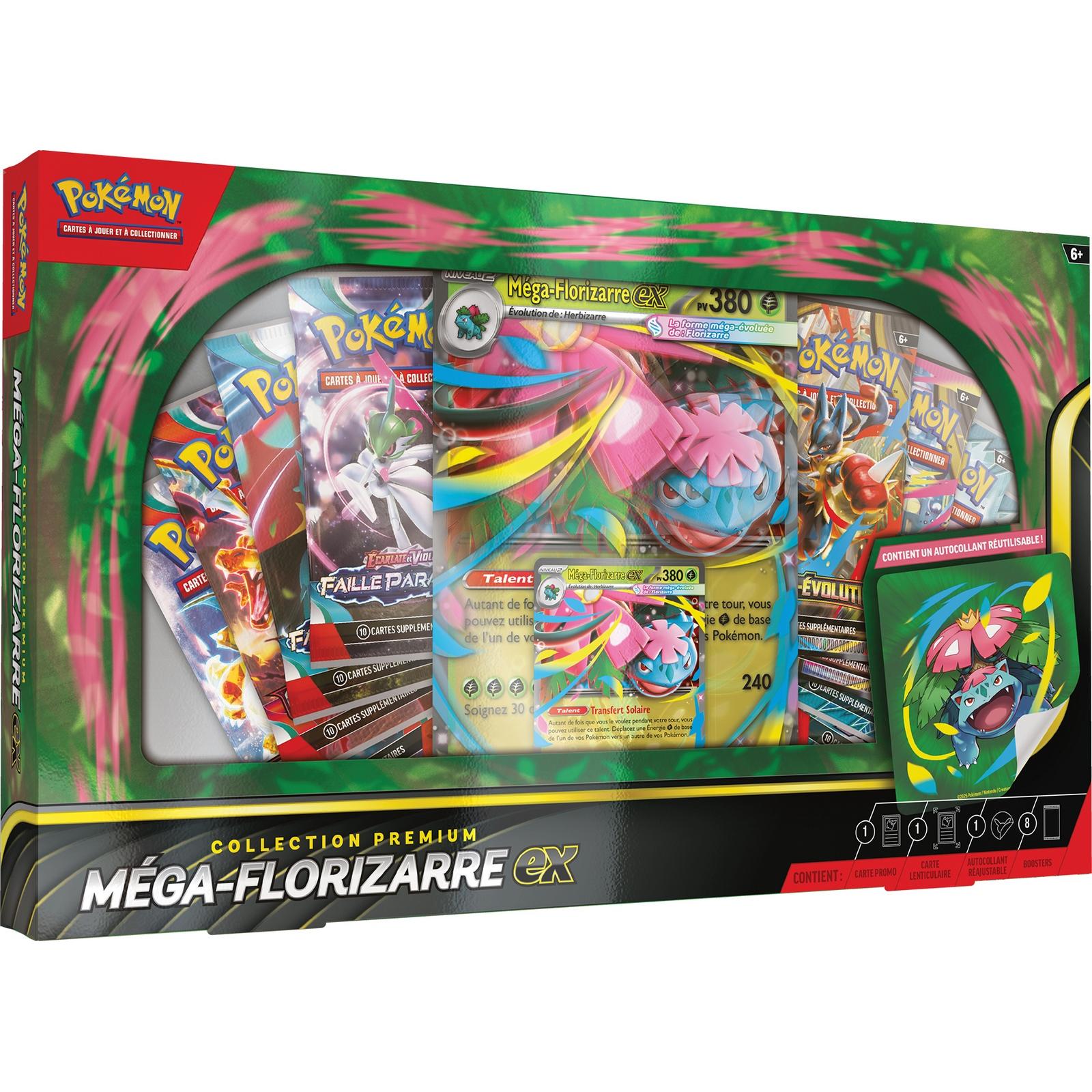 Coffret Pokémon Prenium Méga-Florizarre-ex - La Grande Récré