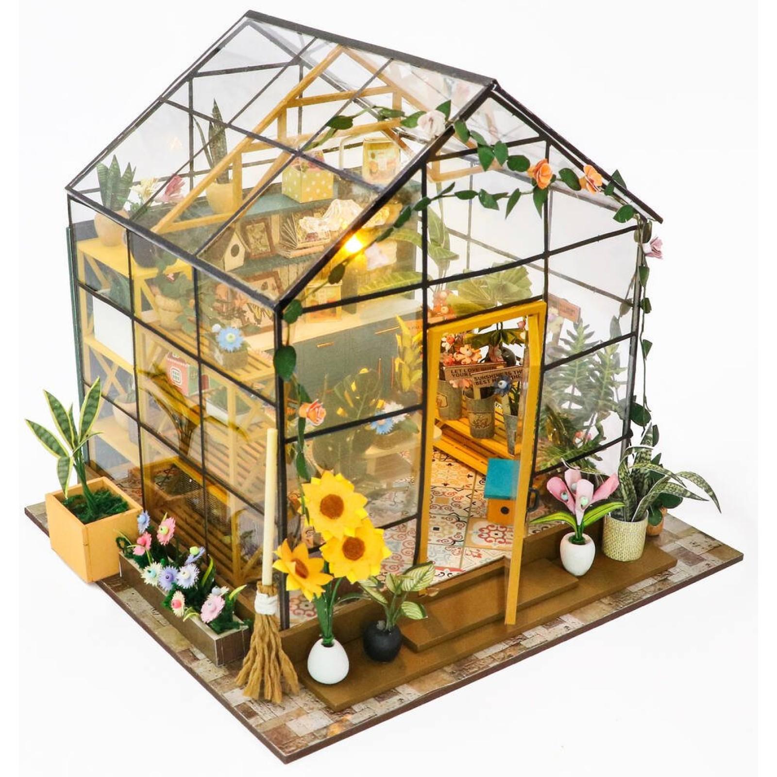 Maison des fleurs du soleil - maison miniature à construire - La Grande ...