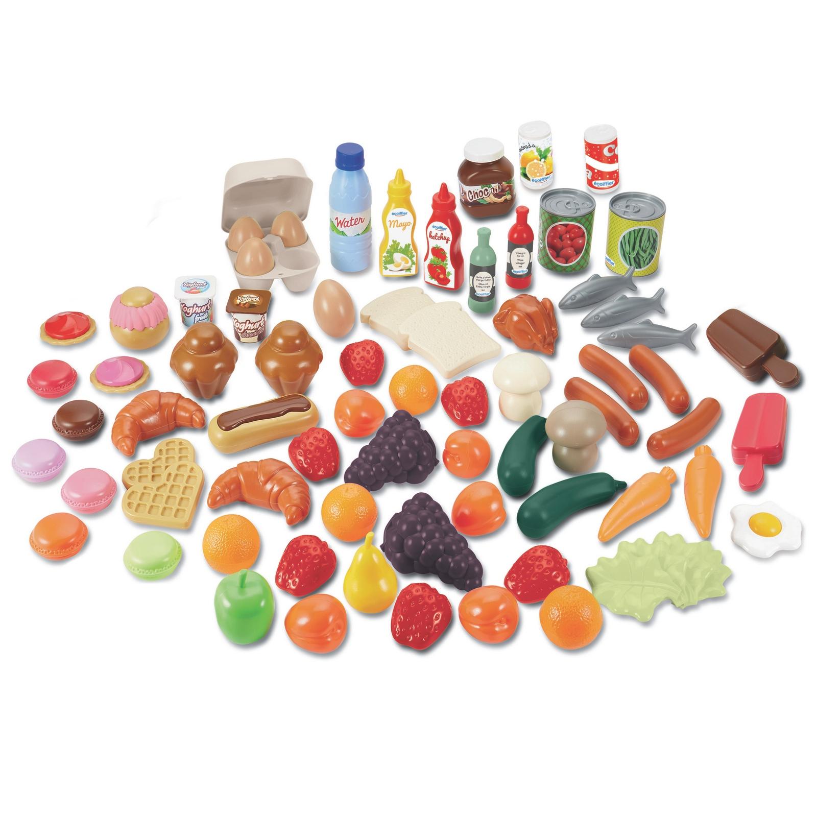 Coffret fruits et legumes 75 pièces - 100% chef - La Grande Récré