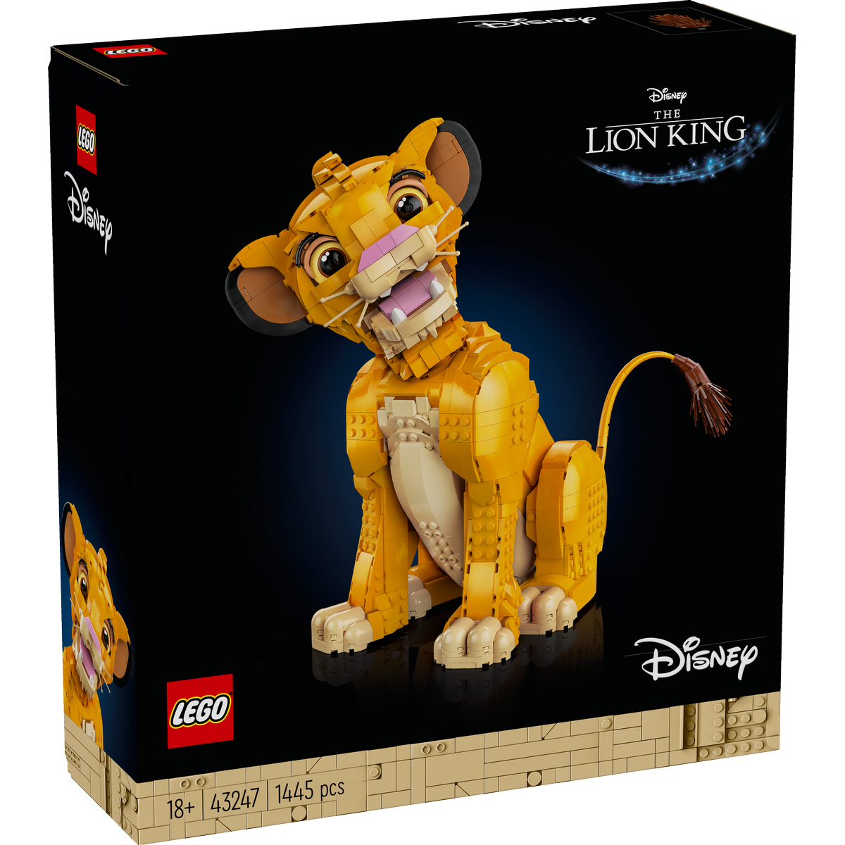 Simba, le jeune Roi Lion LEGO Disney 43247 - La Grande Récré
