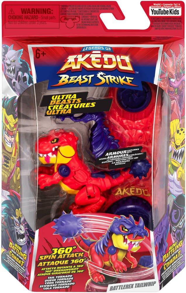 Figurine Akedo - ultra beast strike - Battlerex Tailwhip - La Grande Récré
