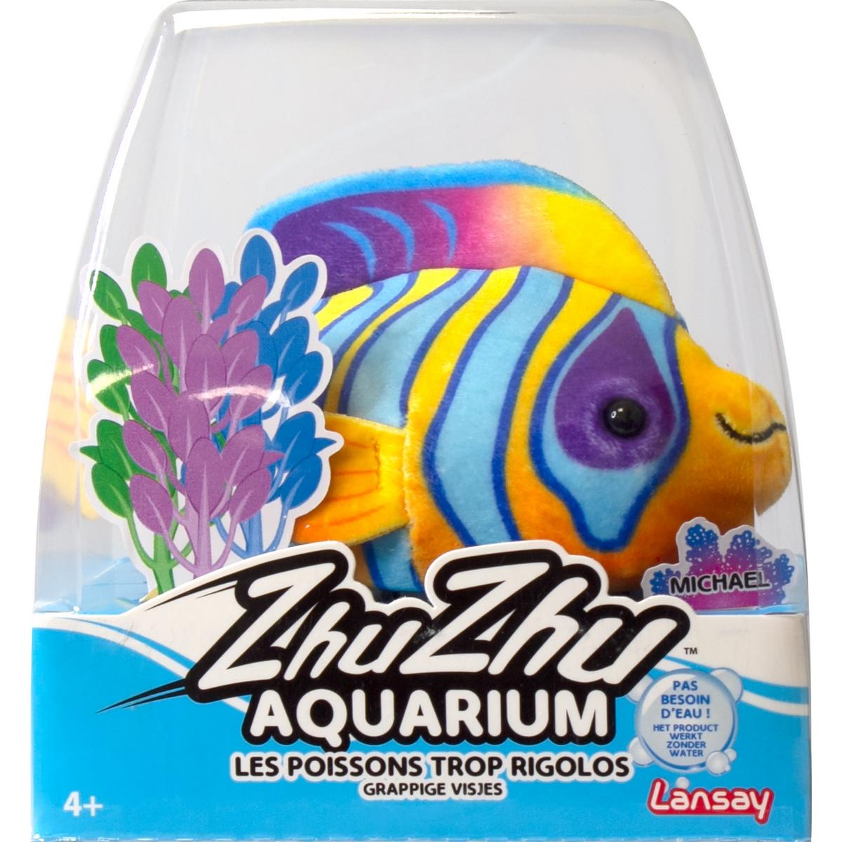 Zhu Zhu Aquarium - Crystal le poisson ange Roy - La Grande Récré