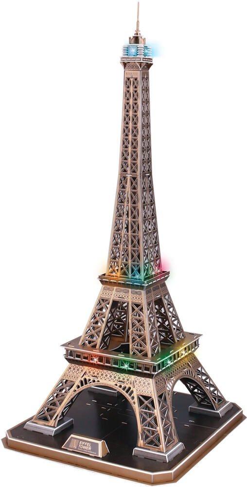 Puzzle 3d Tour Eiffel Lumineux 84 pièces - La Grande Récré