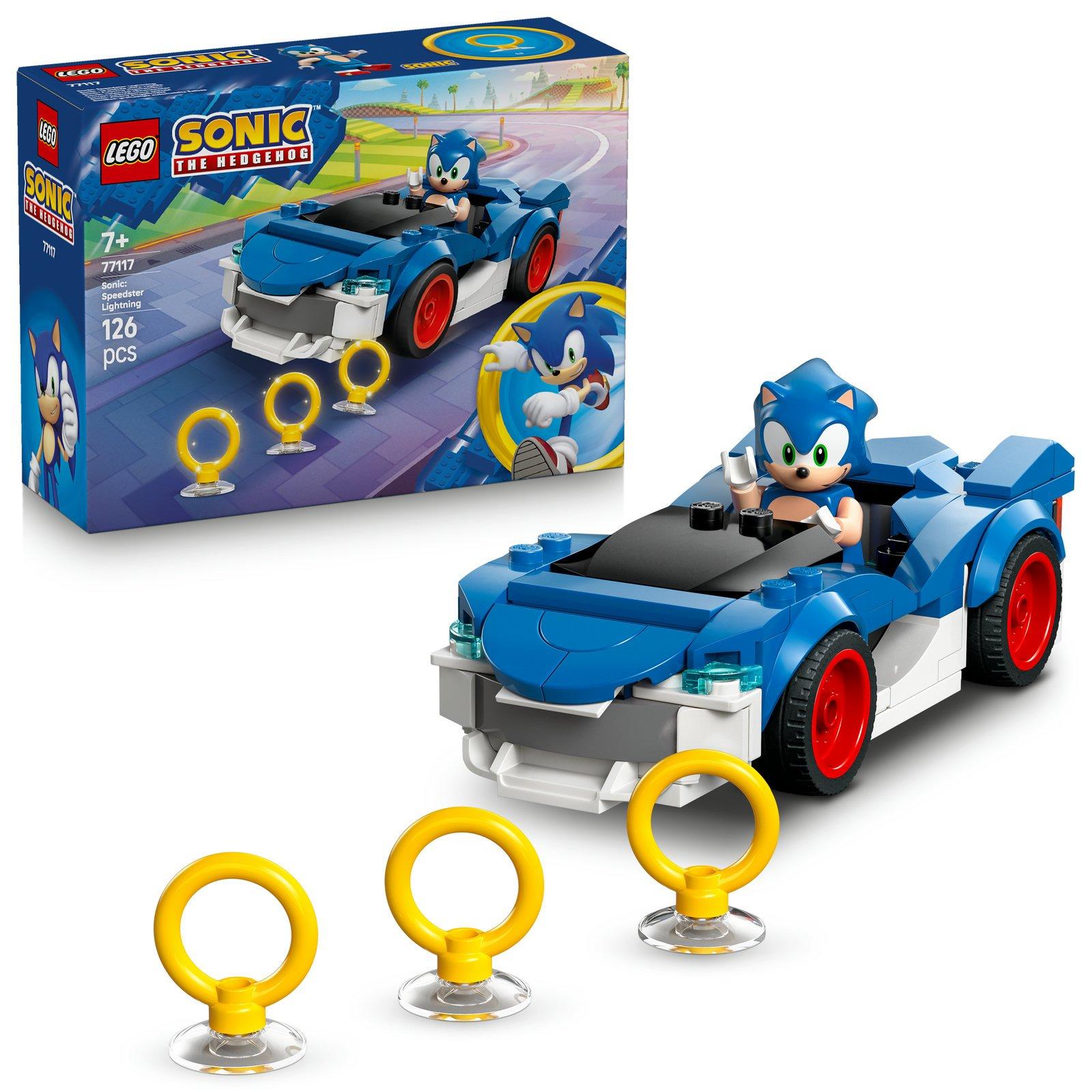 La voiture de Sonic : le Speedster Lightning Sonic 77117 - La Grande Récré
