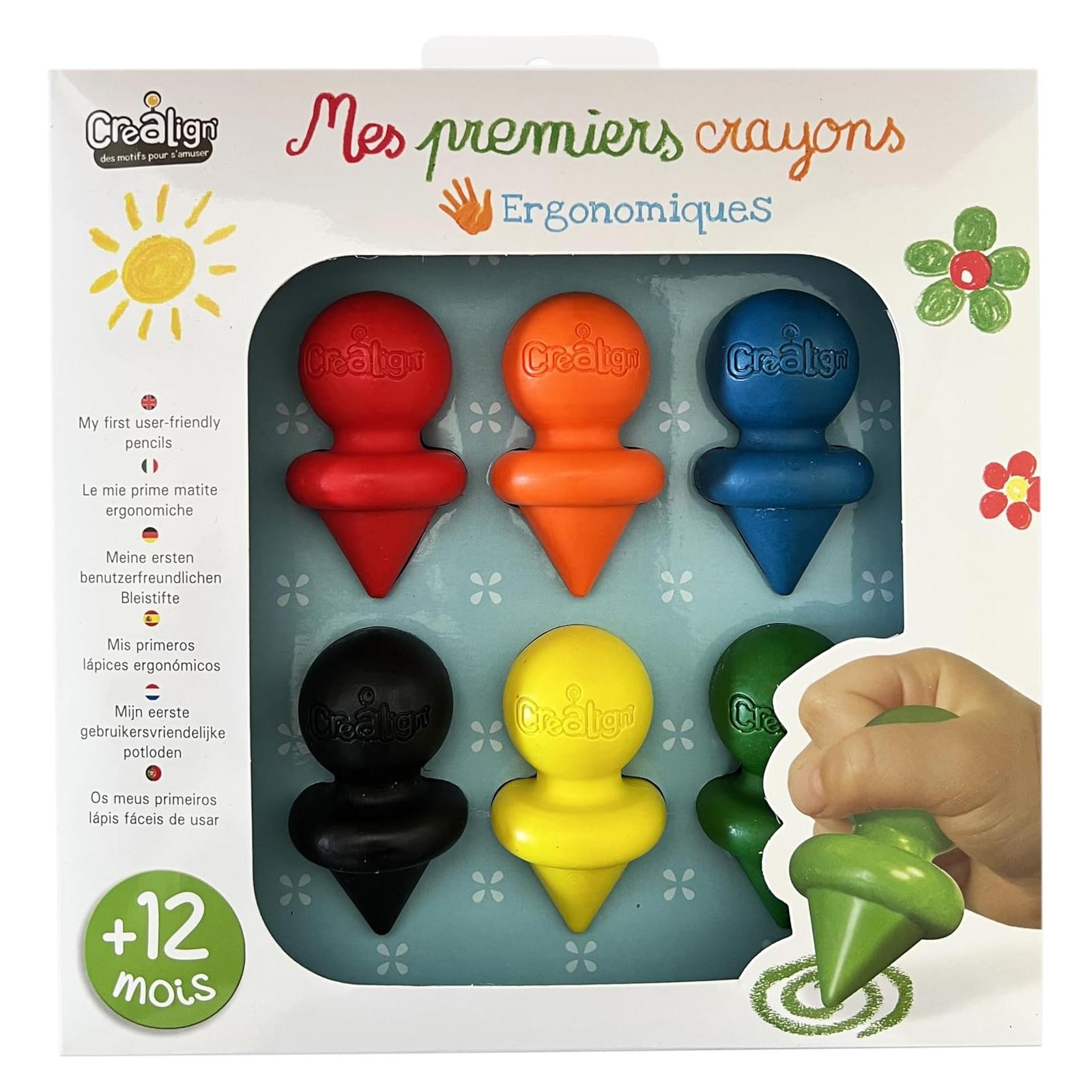 Mes 6 premiers crayons ergonomiques - La Grande Récré