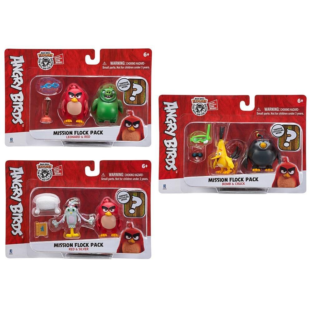 Figurines Angry Birds 2 - Mission Flock Pack - La Grande Récré