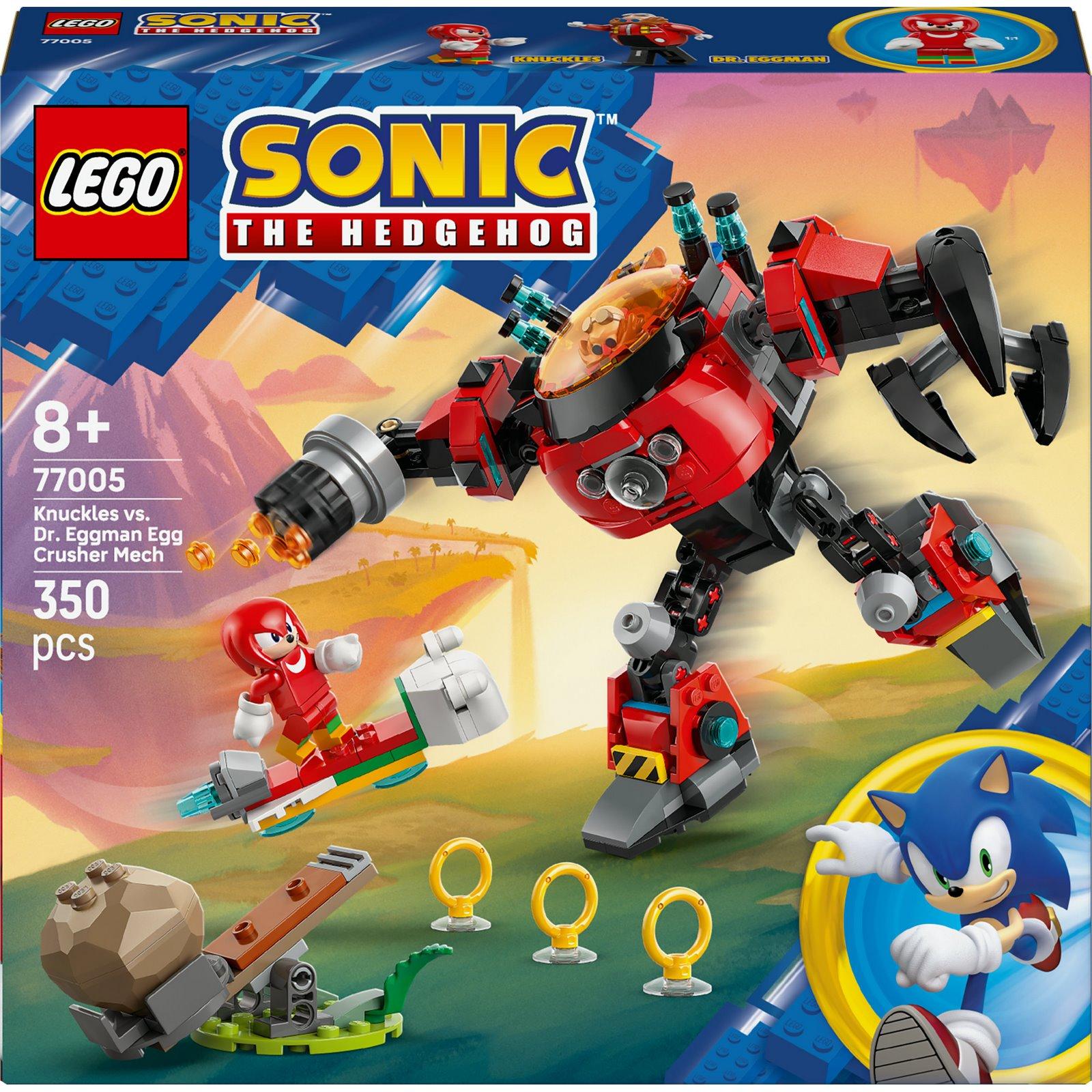 Knuckles contre l’Egg Crusher de Dr. Eggman Lego Sonic 77005 - La ...