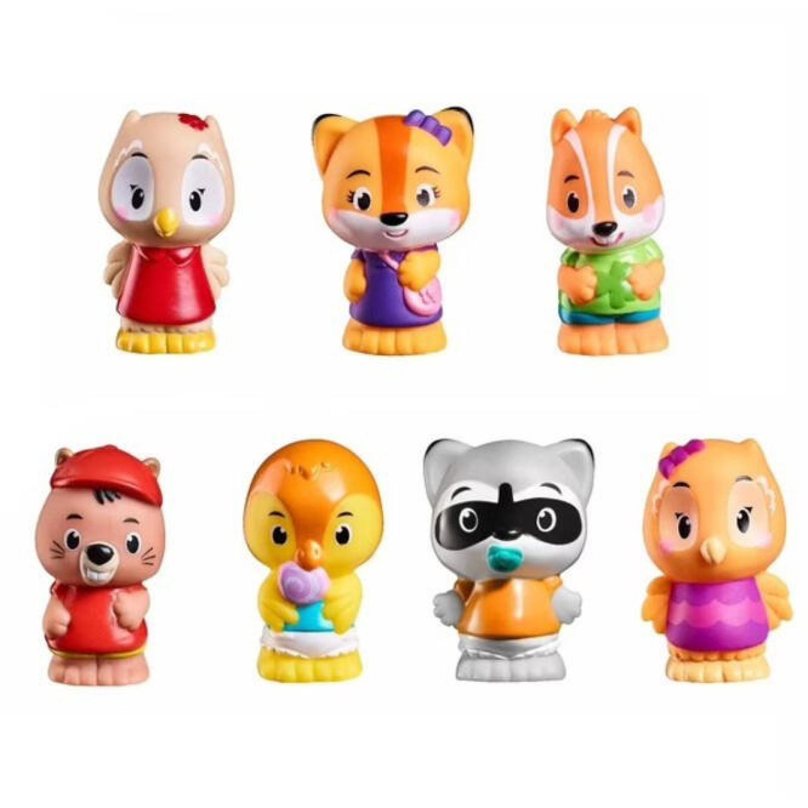 Coffret 7 personnages Klorofil family - La Grande Récré
