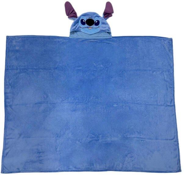 Plaid polaire avec capuche Stitch - La Grande Récré