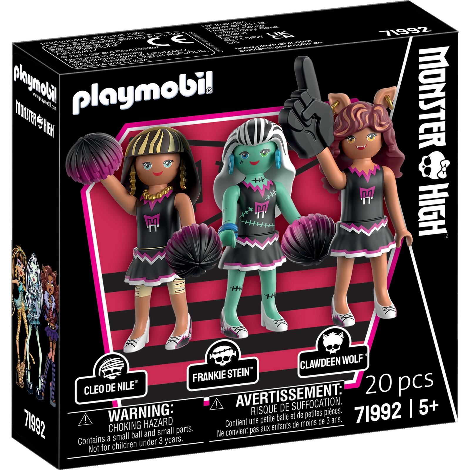 Coffret Brigade de la peur 3 figurines Playmobil Monster High 71992 - La Grande Récré