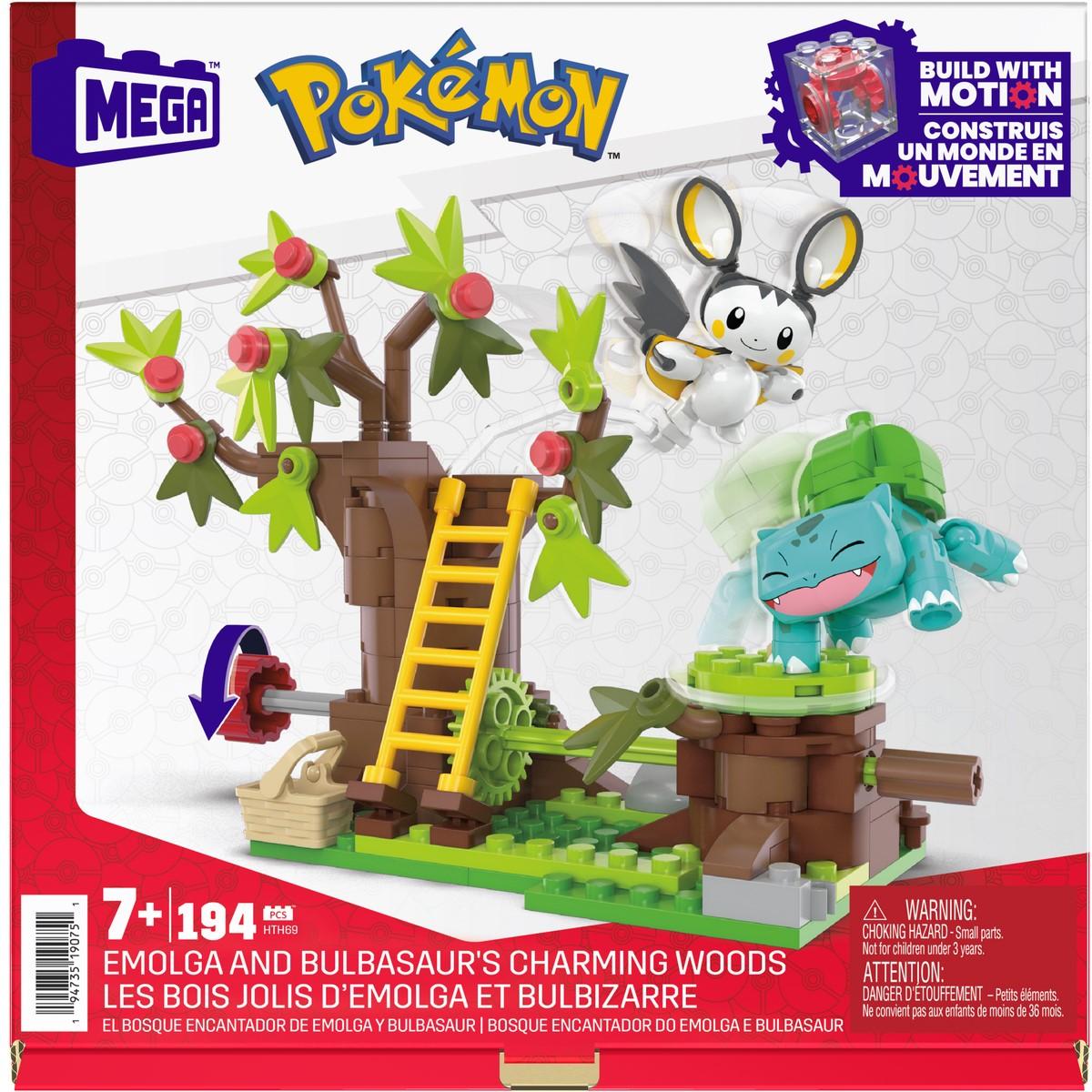 Coffret les bois jolis Emolga et Bulbizarre - MEGA Construx Pokemon ...