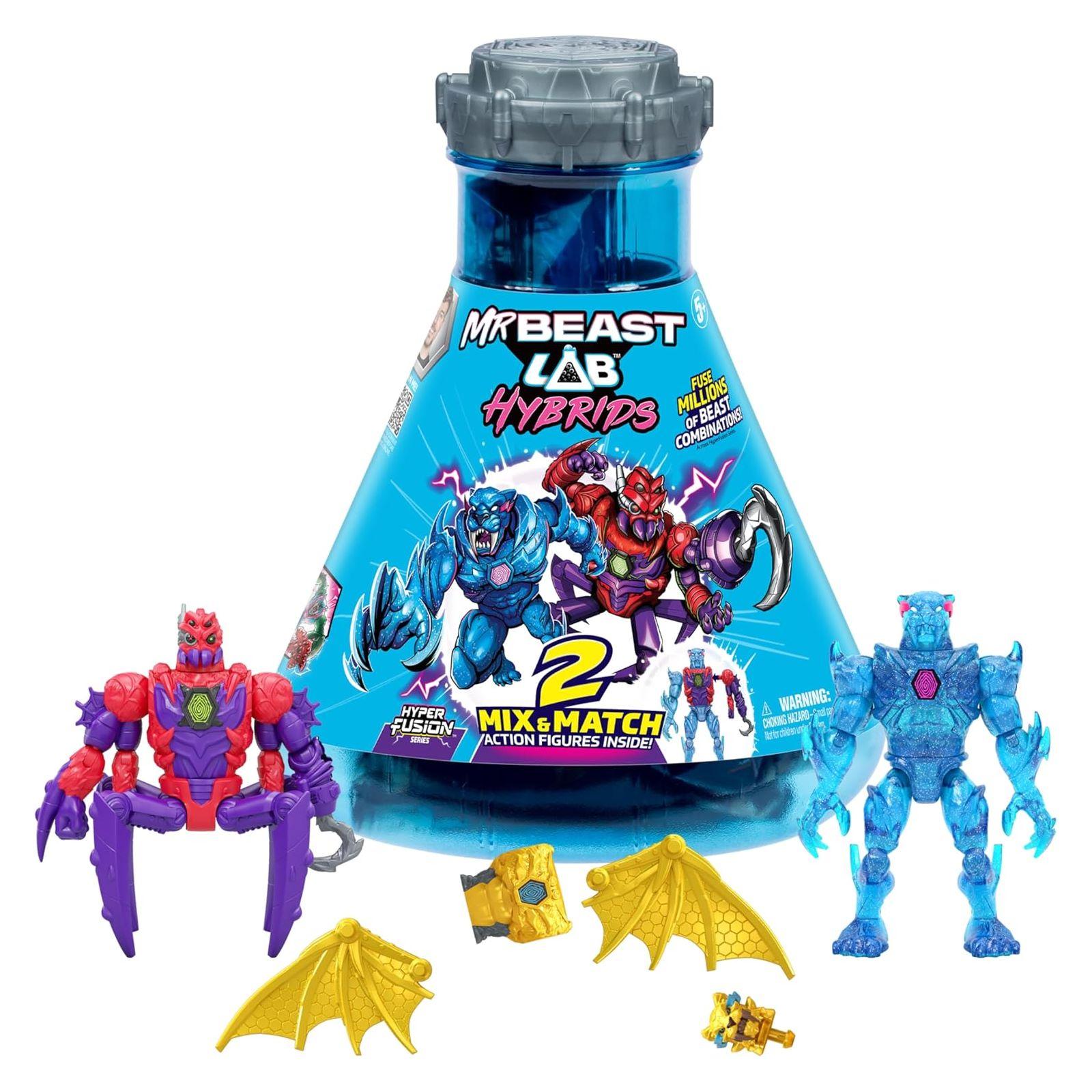 Pack de 2 hybrids A Mix N Match Hyper Fusion Mr Beast Lab - La Grande Récré