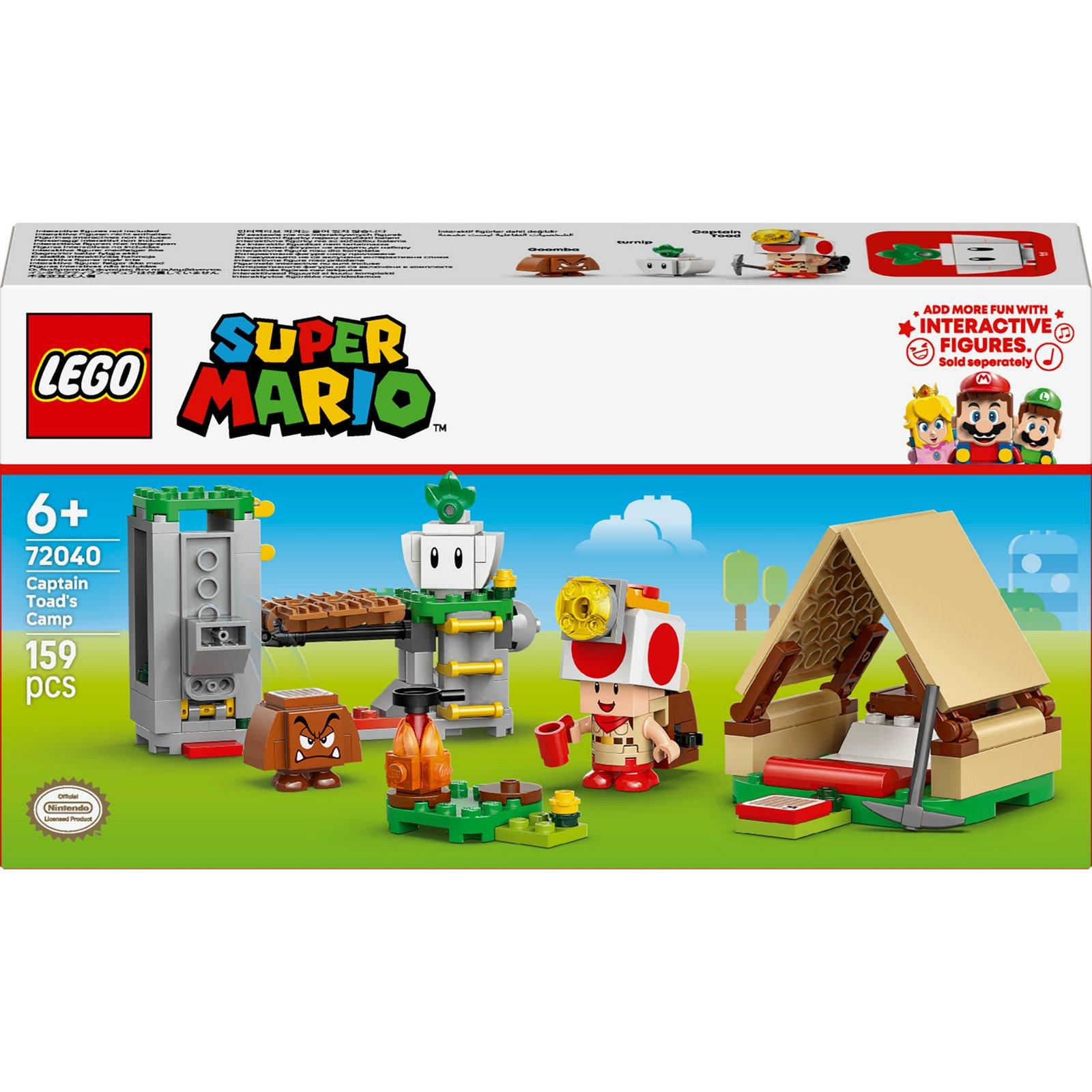 Campement du capitaine Toad Lego® Super Mario™ 72040 - La Grande Récré