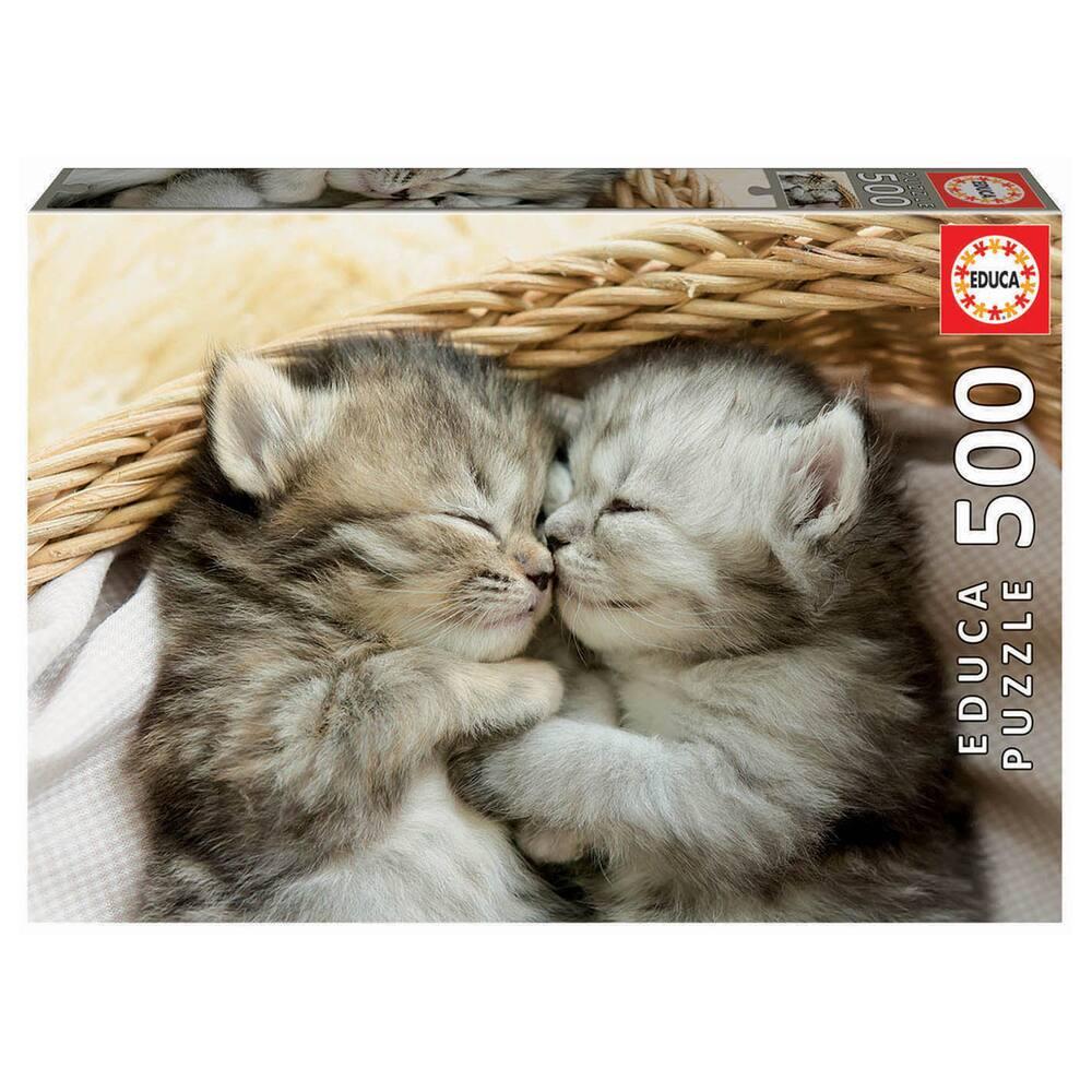 Puzzle Educa Borras - 500 Pièces De Doux Chatons - La Grande Récré