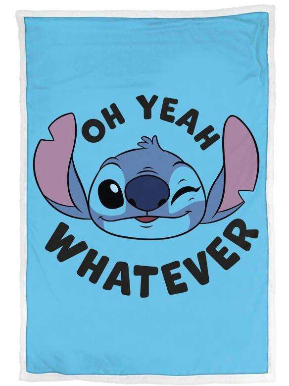 Plaid sherpa Stitch - Oh Yeah Whatever - La Grande Récré