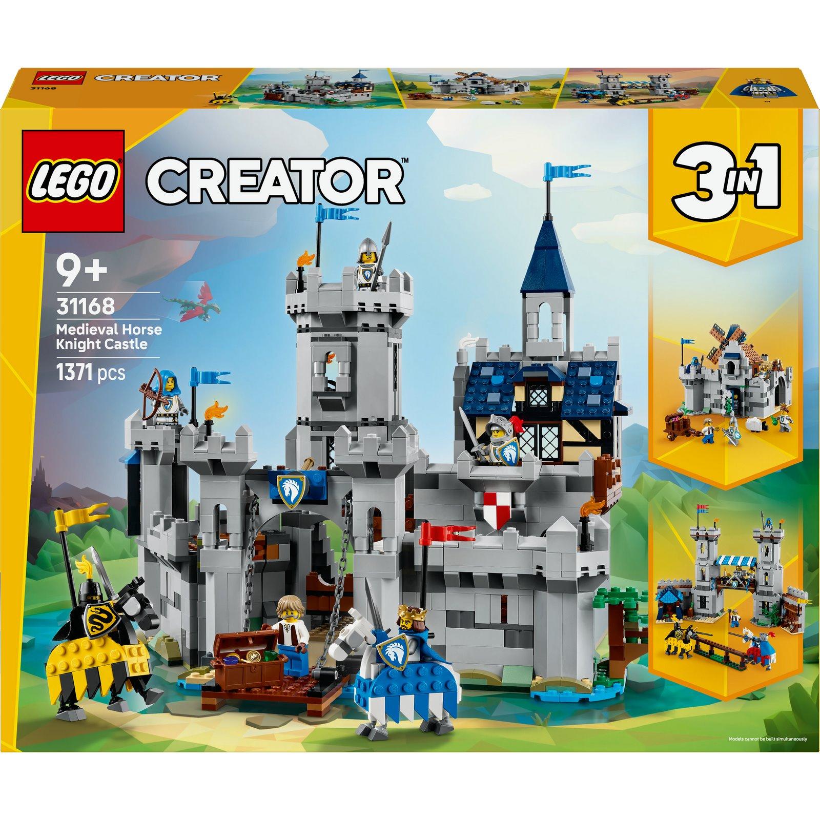 Le château médiéval des chevaliers Lego® Creator 31168 - La Grande Récré