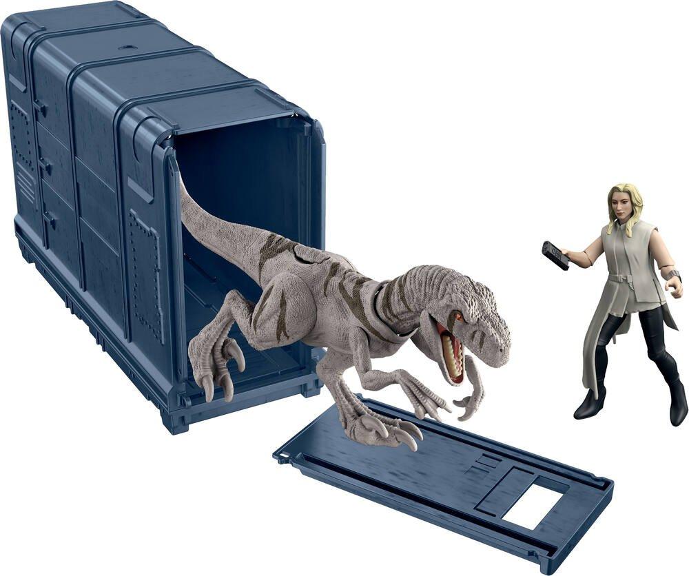 Coffret Jurassic World - Fureur du speed dino figurine articulée - La ...