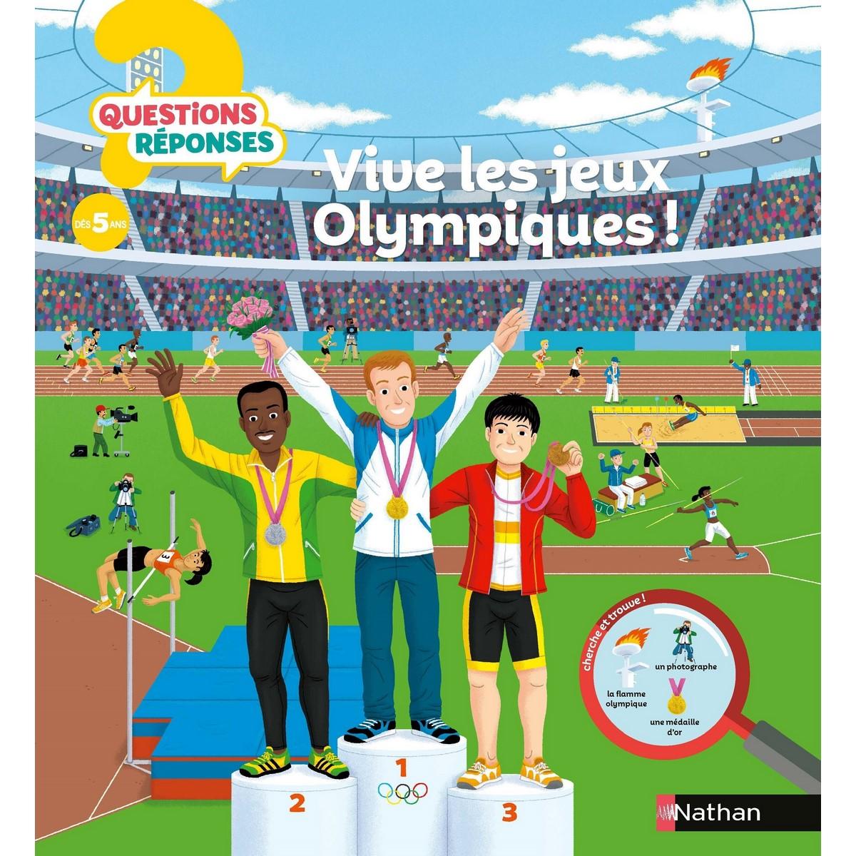 Livre questions-réponses - Vive les Jeux Olympiques - La Grande Récré