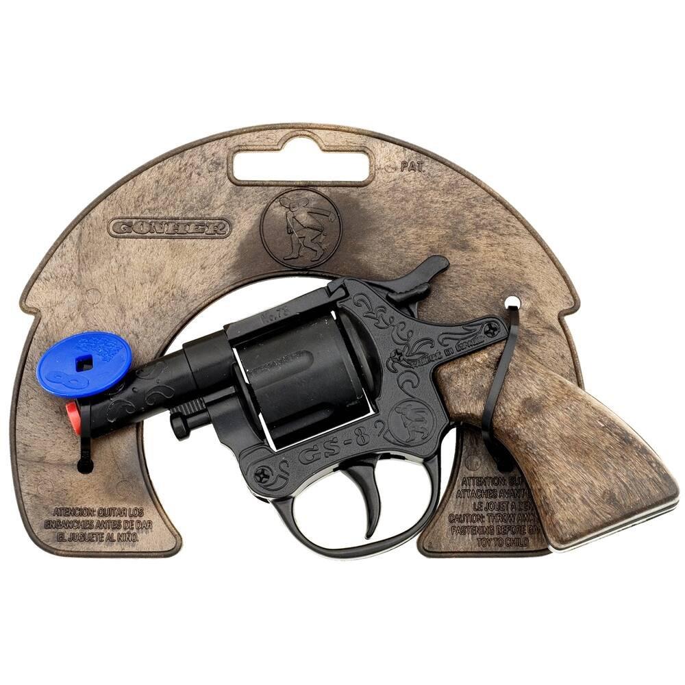 Revolver Police 8 Coups Noir - La Grande Récré