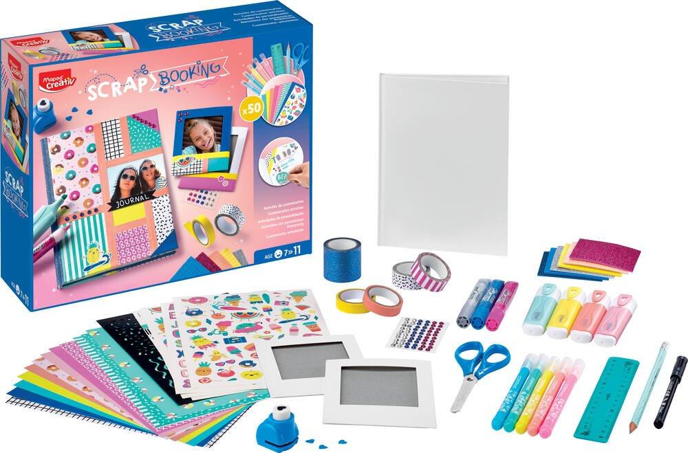 Kit Complet Maped Creativ Scrapbooking- Maxi Coffret Avec Accessoires ...
