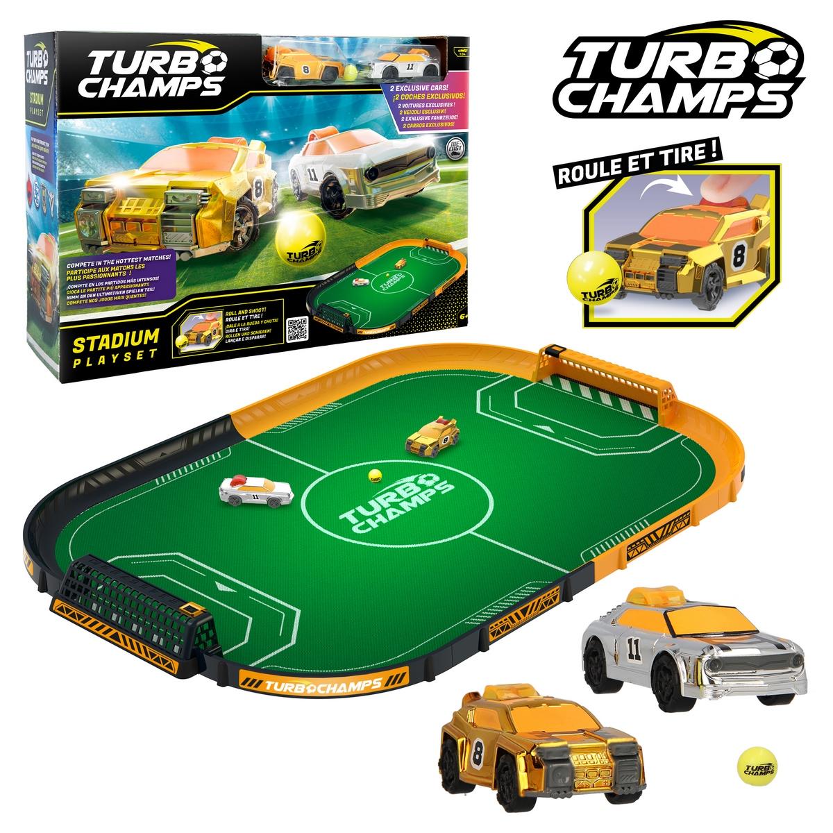 Turbo Champs Stadium et 2 voitures - La Grande Récré