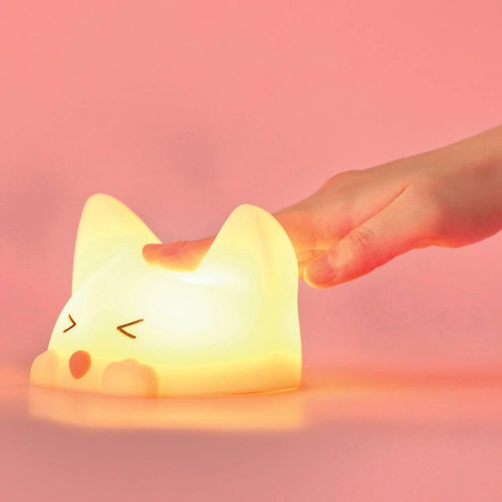 Veilleuse Led En Forme De Chat catty Cat Avec Changement De Couleur ...