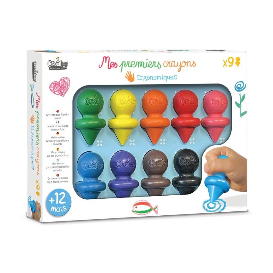 Mes 9 premiers crayons ergonomiques - La Grande Récré