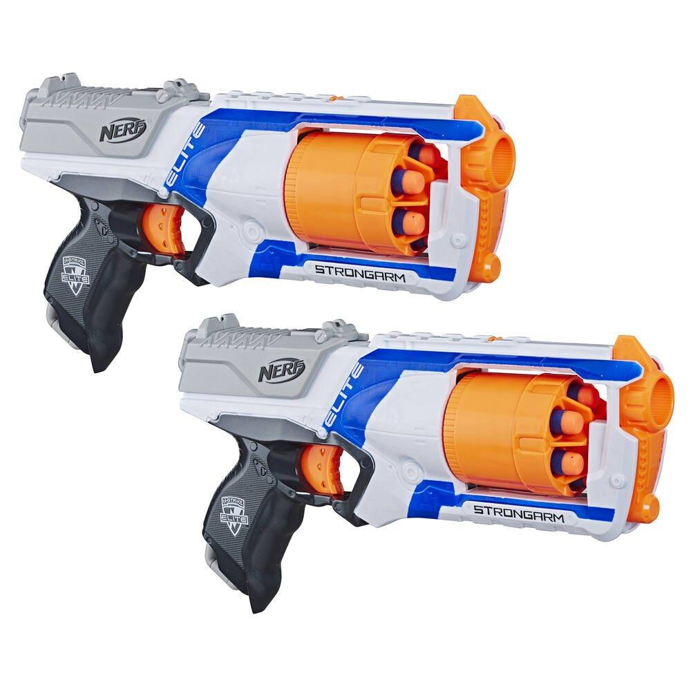 Pack de 2 blasters Nerf Elite Stongarm - La Grande Récré