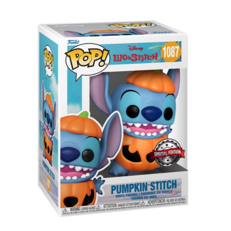 Figurine POP Stitch citrouille - La Grande Récré