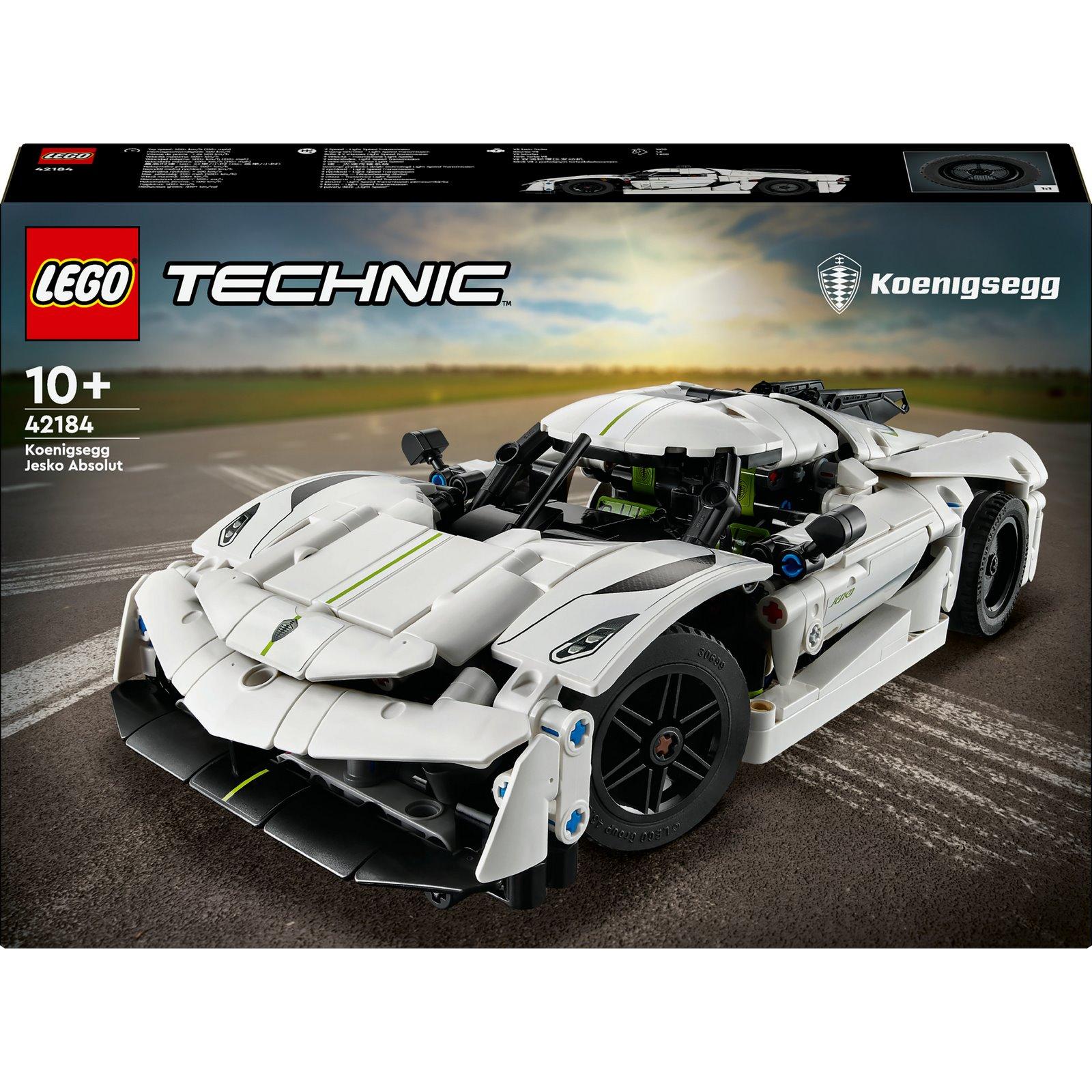Hypercar Koenigsegg Jesko Absolut blanche LEGO Technic 42184 - La ...