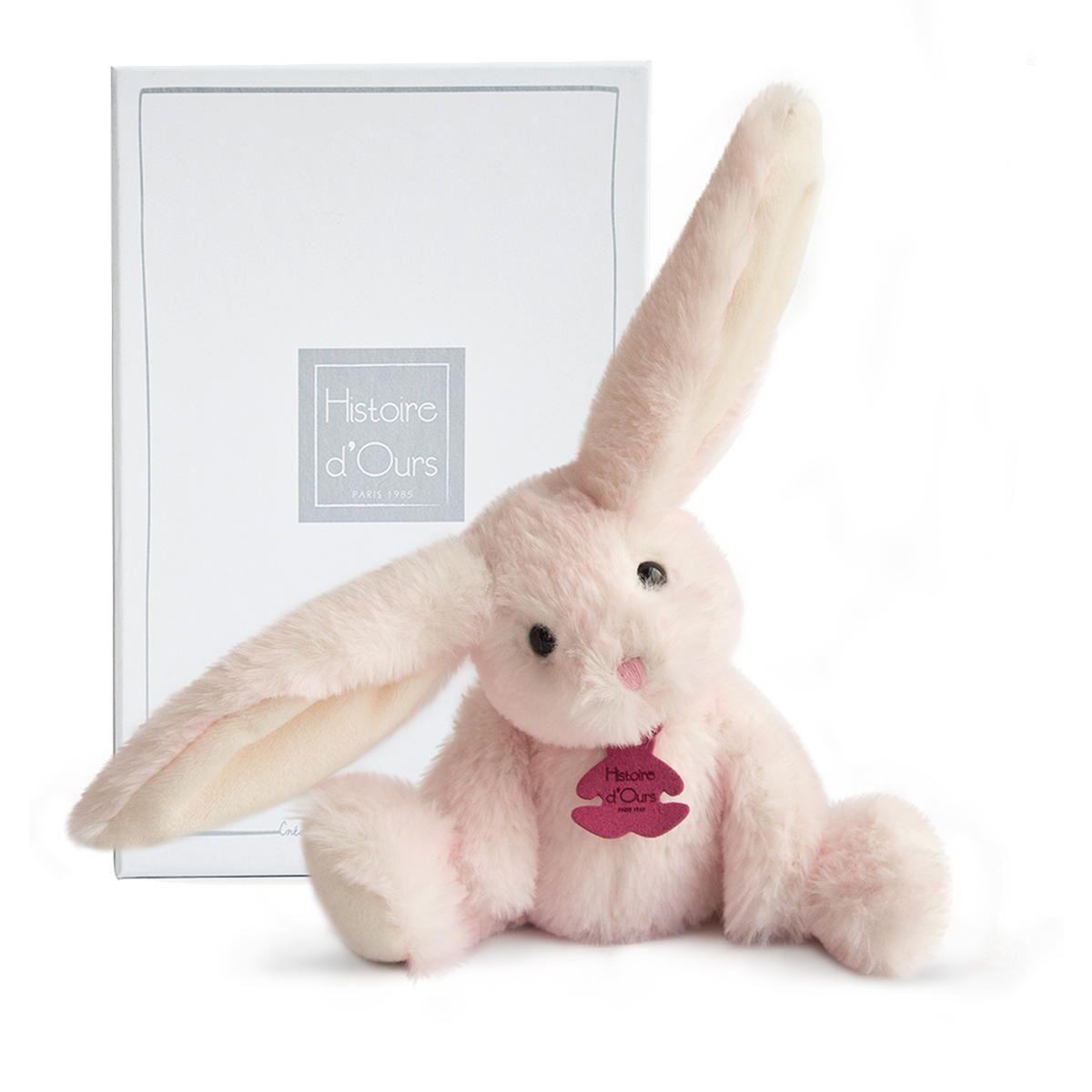 Fluffy Lapin rose 27 cm - La Grande Récré