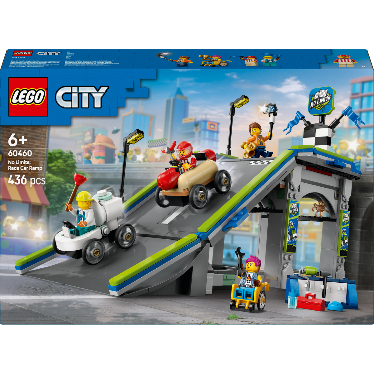 Zéro limite : rampe pour bolides de course LEGO City 60460 - La Grande ...