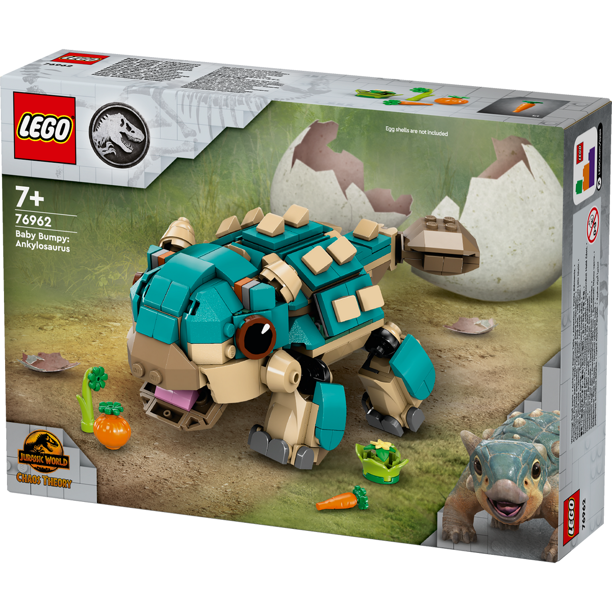 Bébé Bumpy, l’ankylosaure LEGO Jurassic World 76962 - La Grande Récré