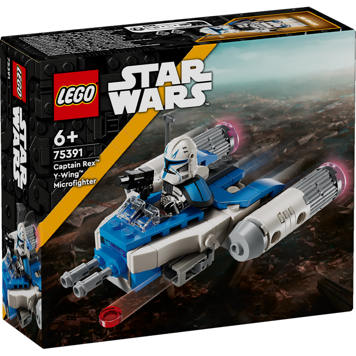 Le Microfighter Y-Wing™ du Capitaine Rex LEGO Star Wars TM 75391 - La ...