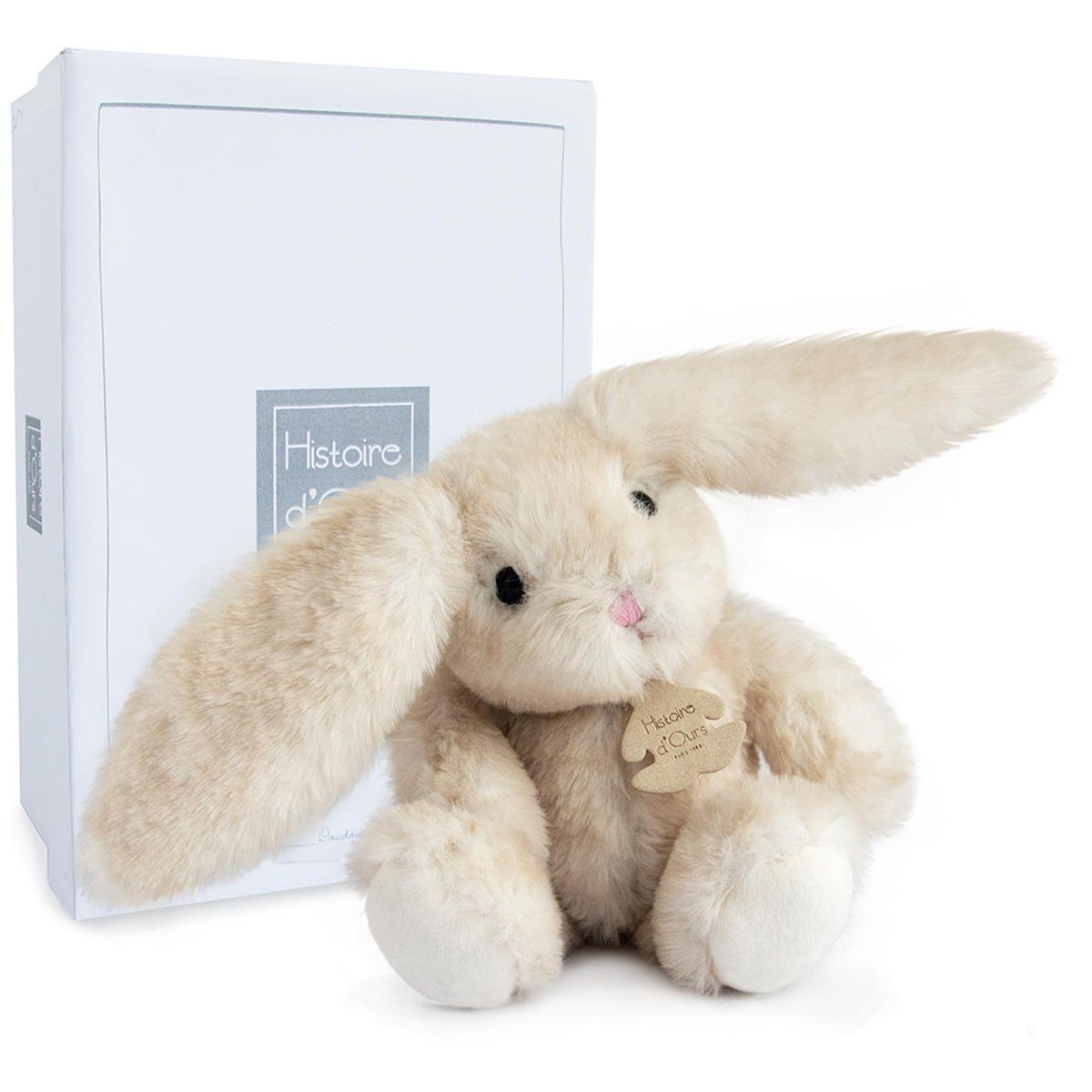 Fluffy Lapin écru 27 cm - La Grande Récré