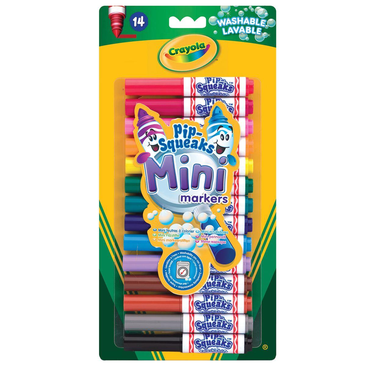 14 Mini feutres à colorier - La Grande Récré