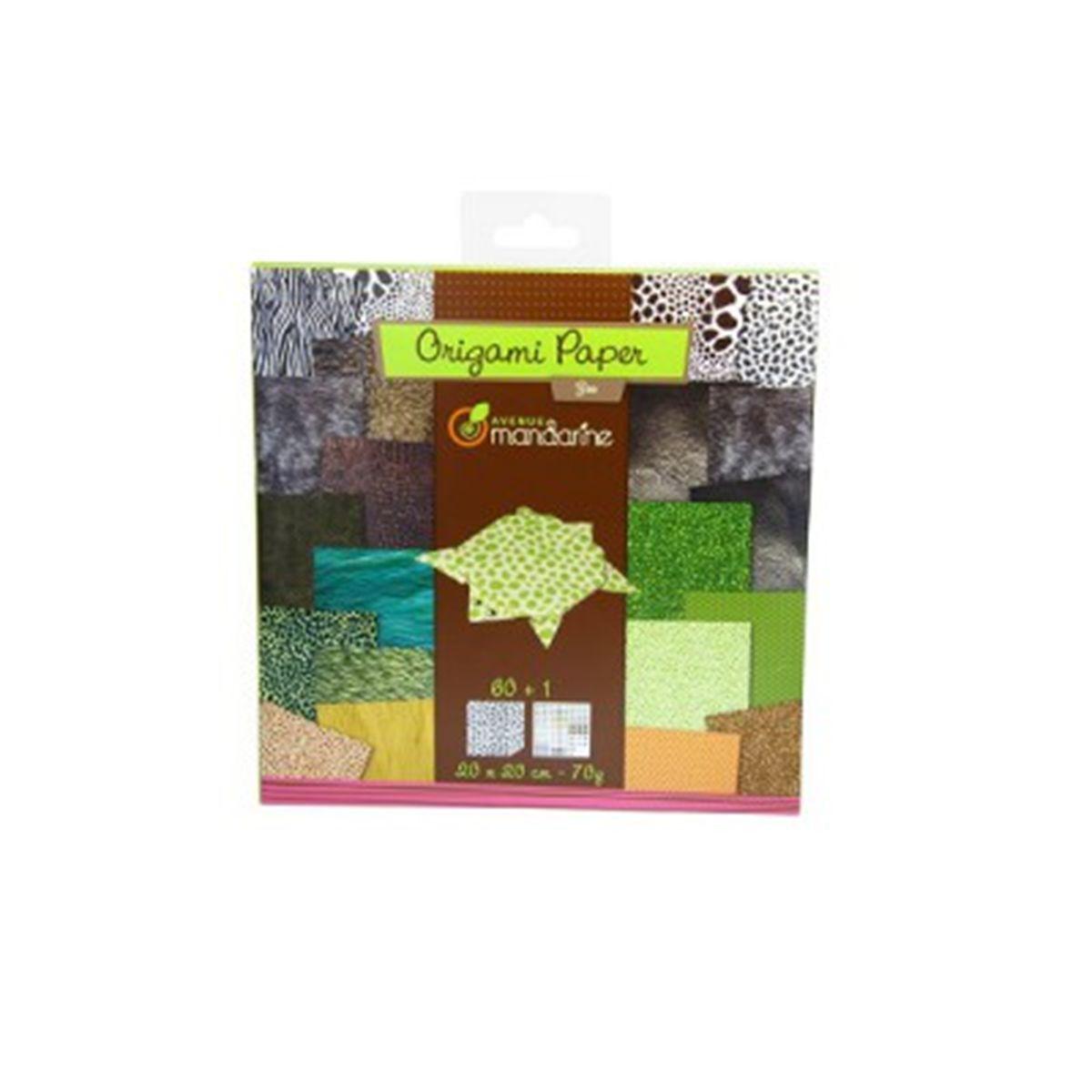 Kit créatif Origami : Papier Zoo - La Grande Récré