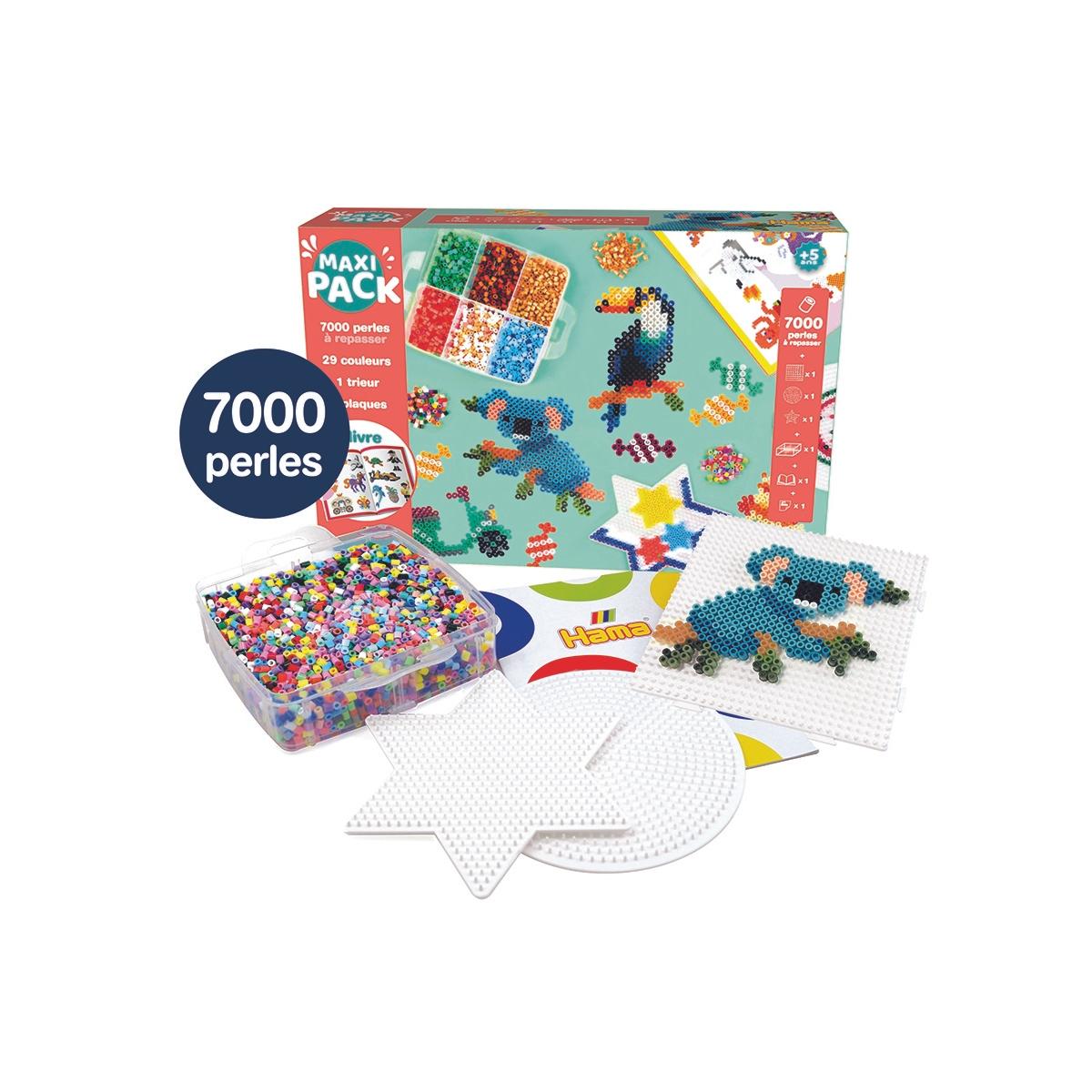 Maxi pack 7000 perles à repasser Hama - La Grande Récré